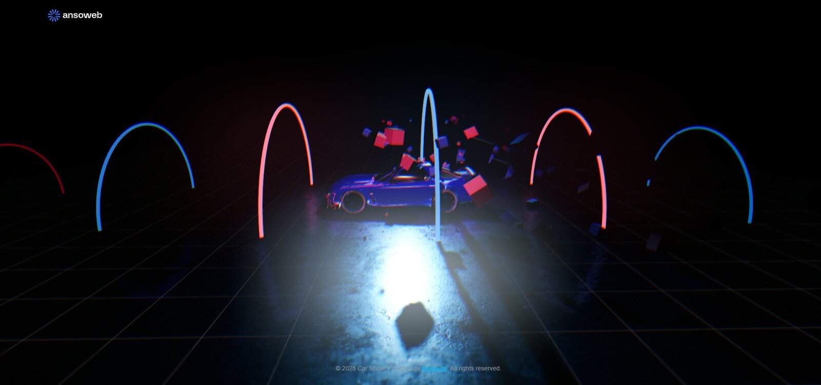 3D Car Show - Ansoweb: Web Design & Digital Marketing Agency